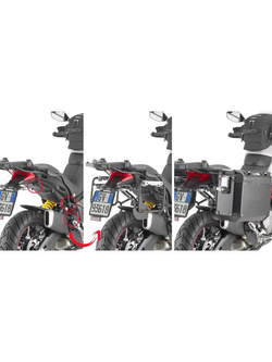 Stela kufrów bocznych Monokey Cam-Side GIVI Ducati Multistrada 950 S/ 1260 Enduro (19-21 ...