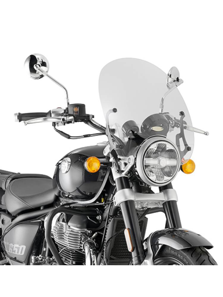 Specific Givi screen for Royal Enfield Super Meteor 650 (23 ...