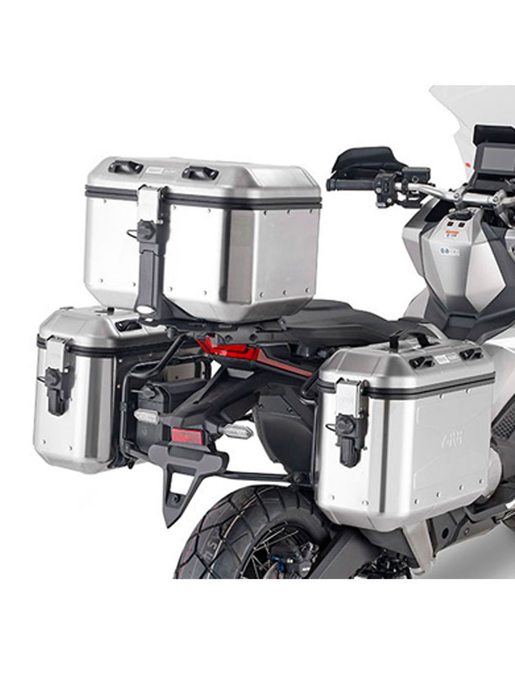 Stelaż kufrów bocznych Monokey GIVI PL One-Fit Honda X-ADV 750 (21-)[mocowany do stelaża ...