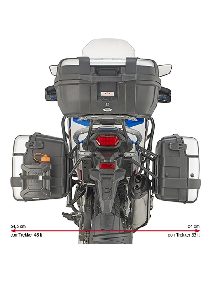 Stelaż pod kufry boczne Monokey GIVI PL One-Fit Honda CRF 1100L Africa Twin/ Adventure Sport (20 ...