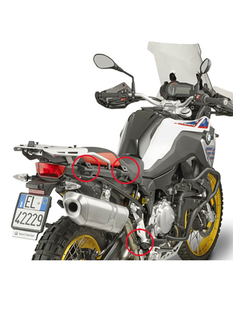Stelaż pod kufry boczne Monokey, Retro-Fit GIVI BMW F 750 / F 850 GS (18-), F 850 GS Adventure ...